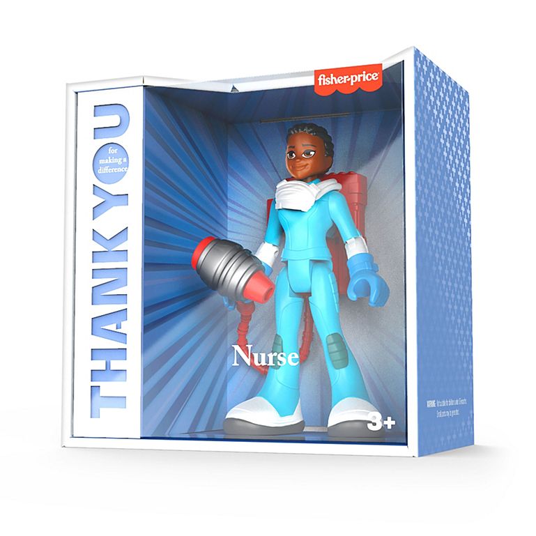 Male Nurse Action Figure Kubrick Medicom GI Joe NURSE Vintage Style