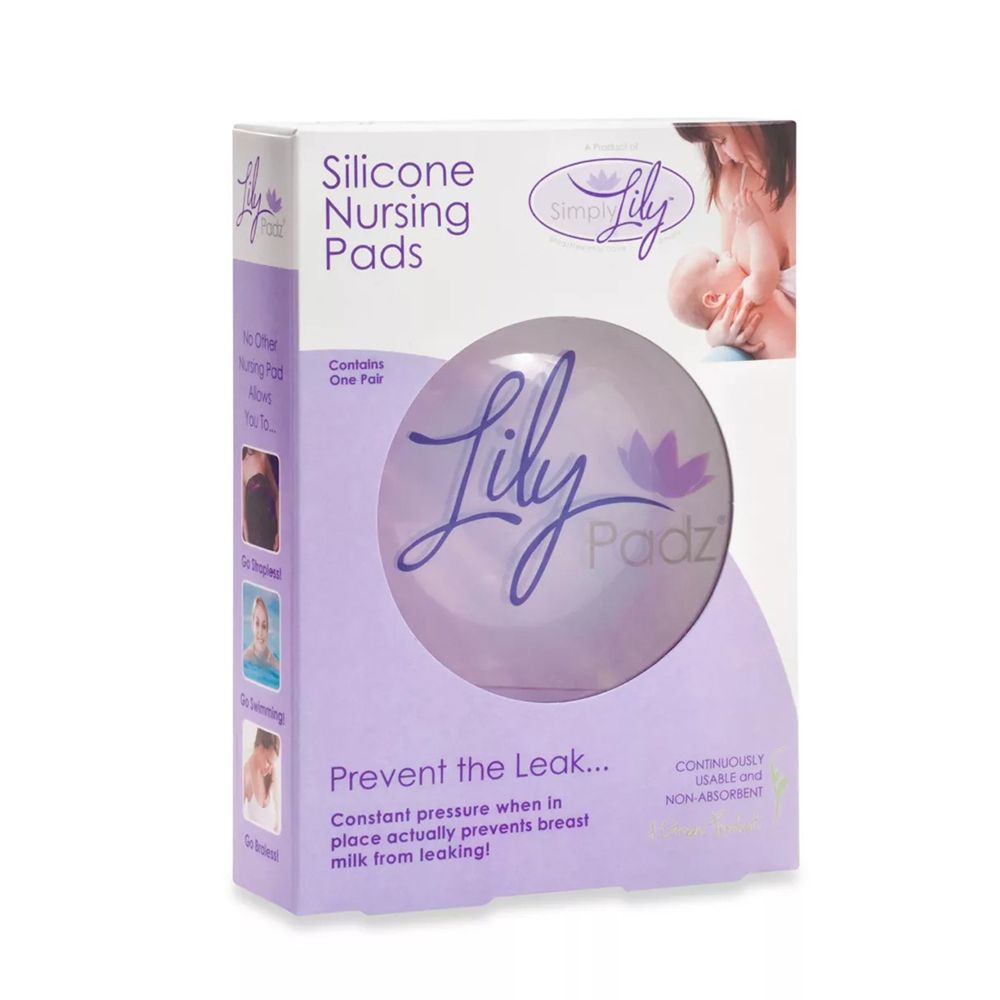 Lily pad silicone breast pads store