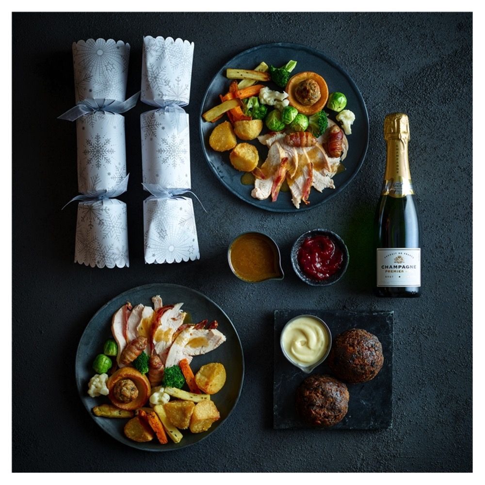 Turkey Tesco Christmas Dinner Sets Tesco Finest Slow Cooked Turkey with ...