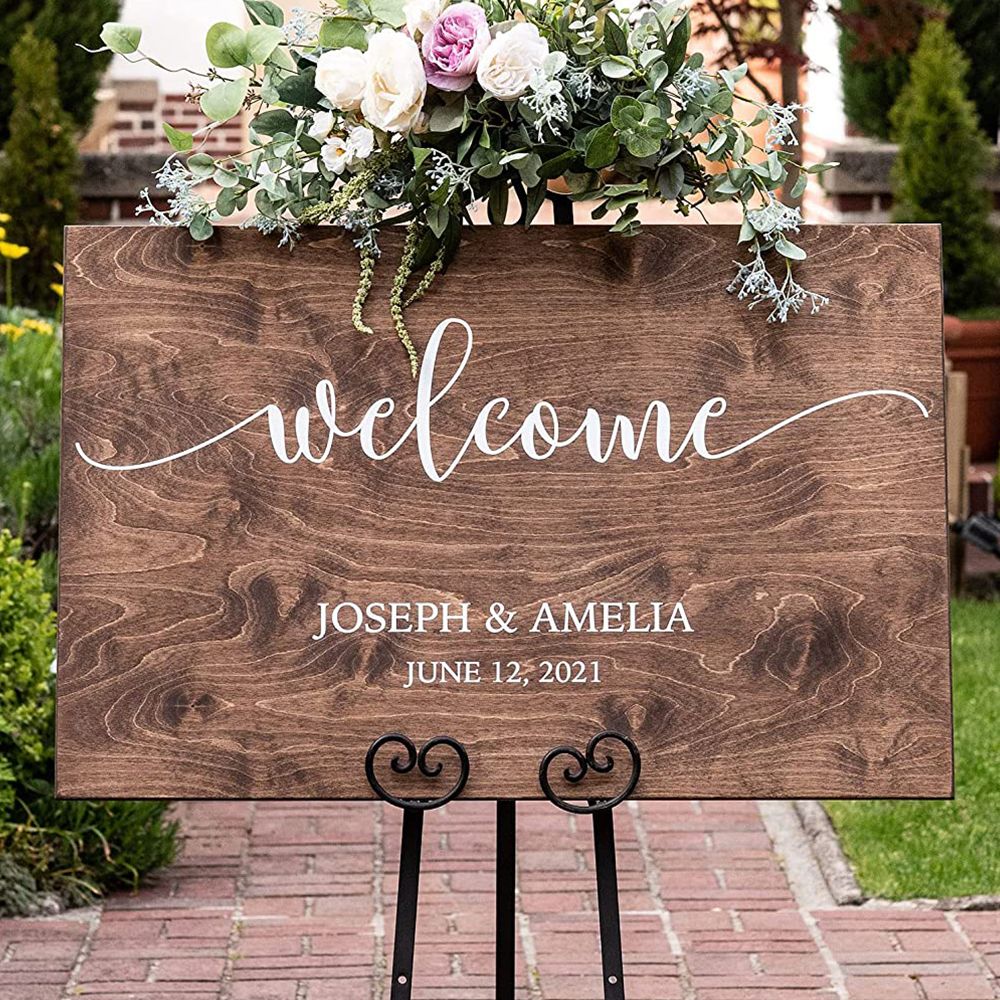 Amazon wedding signs 60 photos - Astyledwedding.com