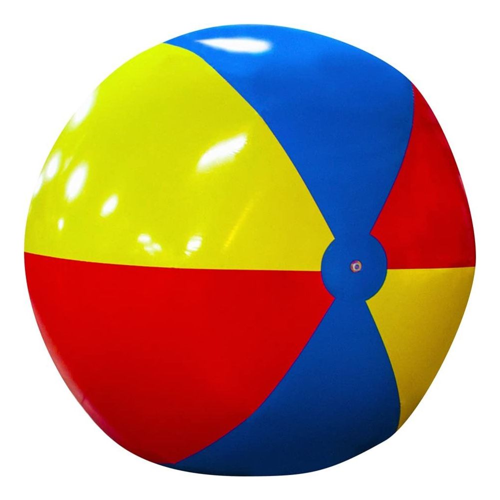 Beach Ball On Beach