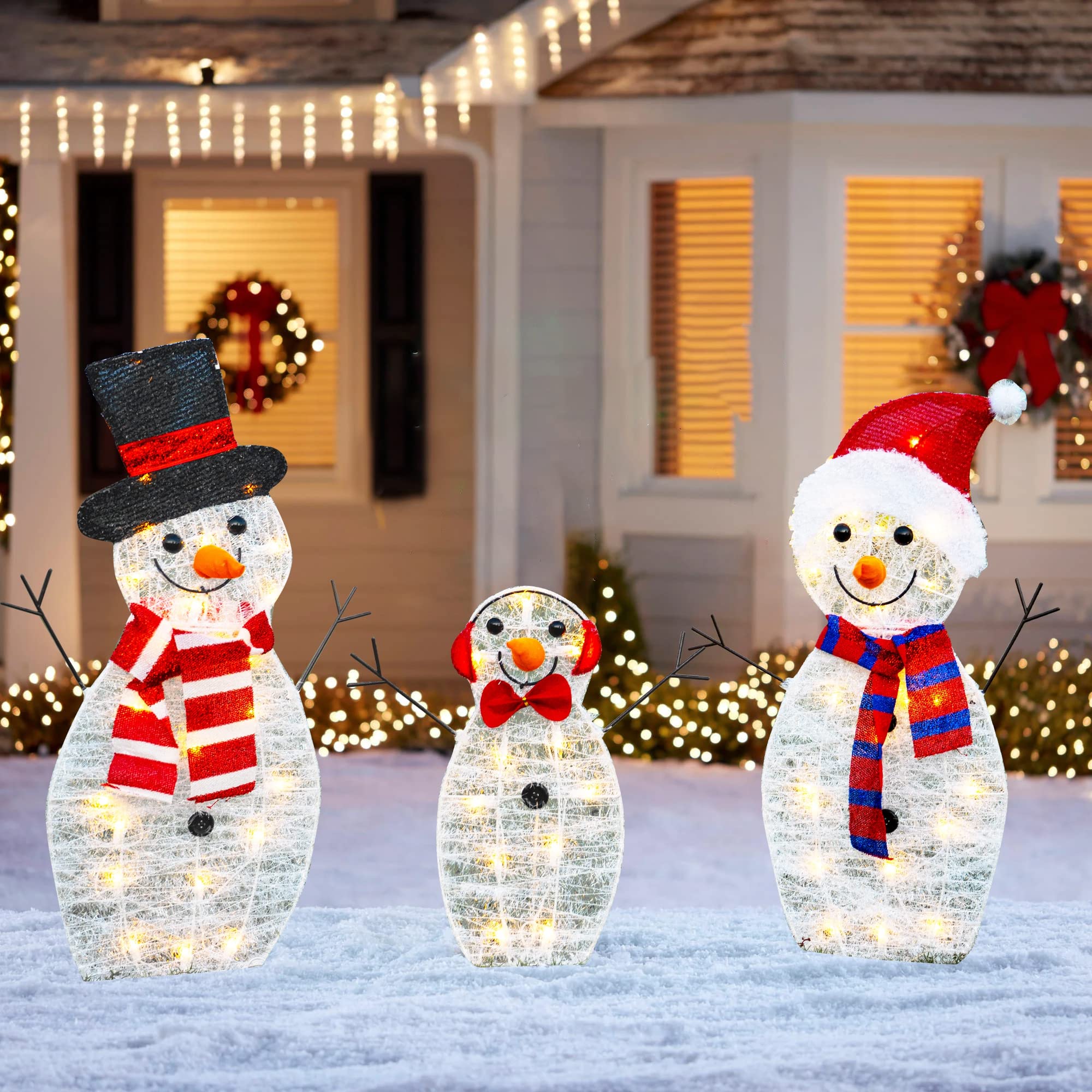 Outdoor snowman decoration store