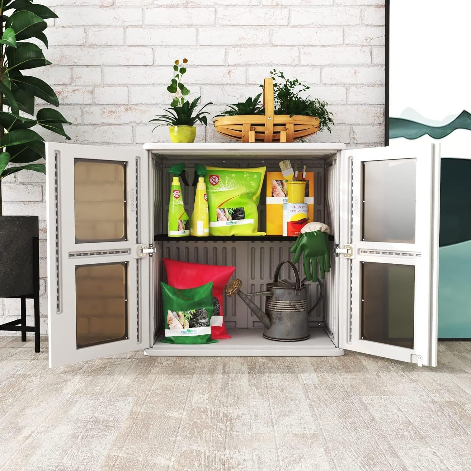 Small outdoor cabinet storage store