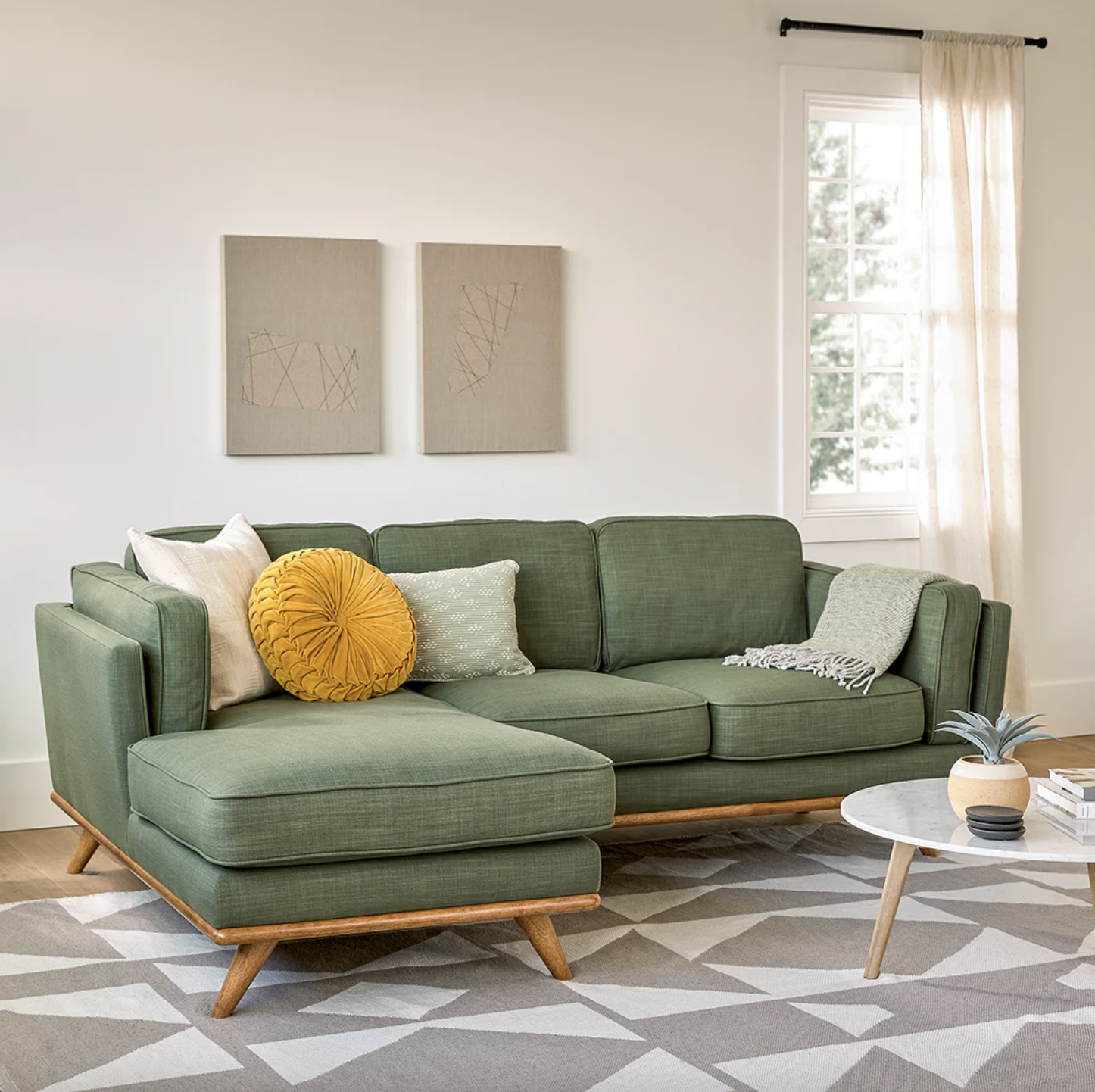 8 Best Green Couches to Enliven Your Living Space