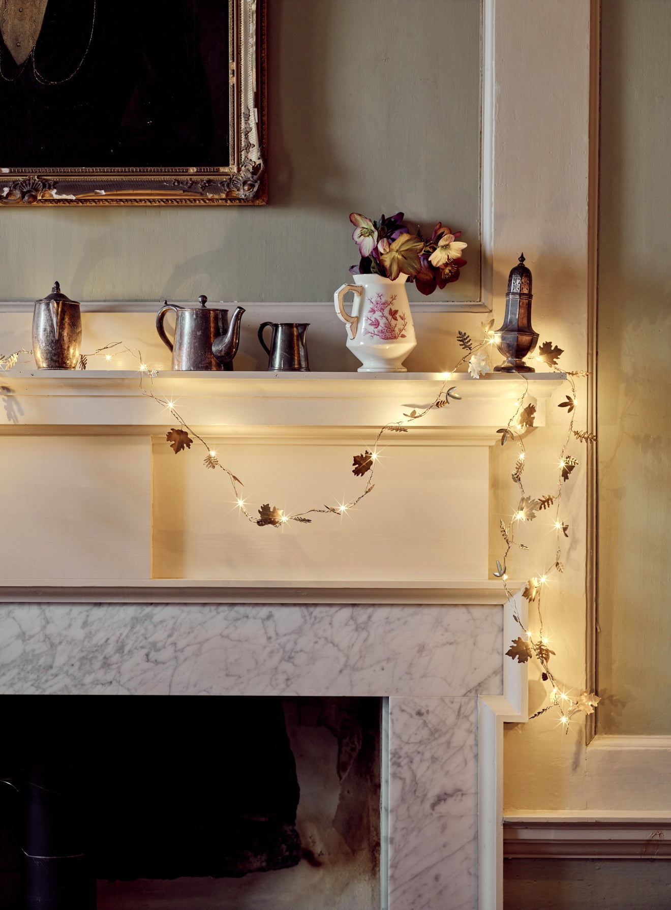 Fireplace Garland Green Cedar Garland 180cm | Christmas Direct