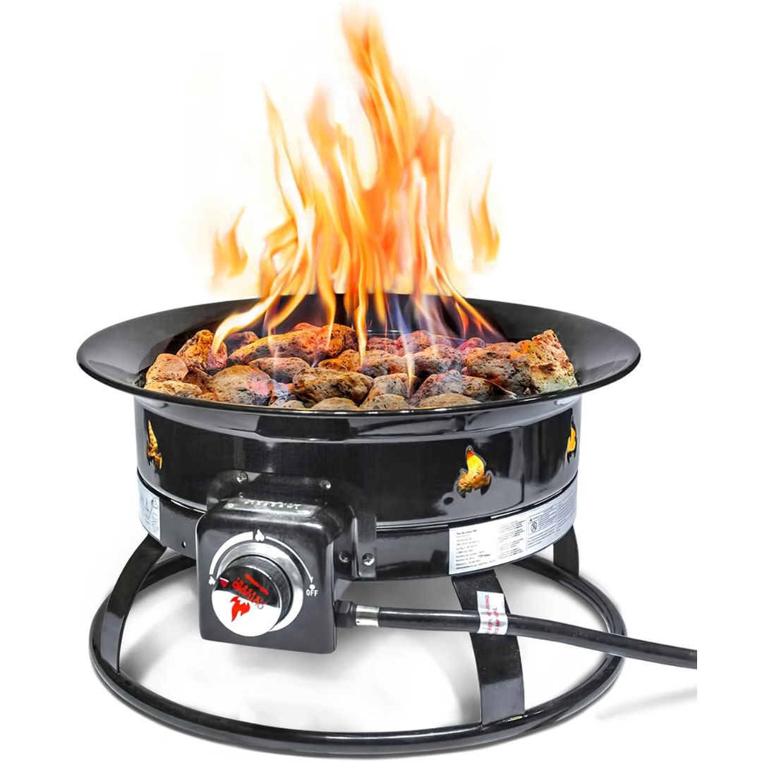 Propane Tank Fire Pits